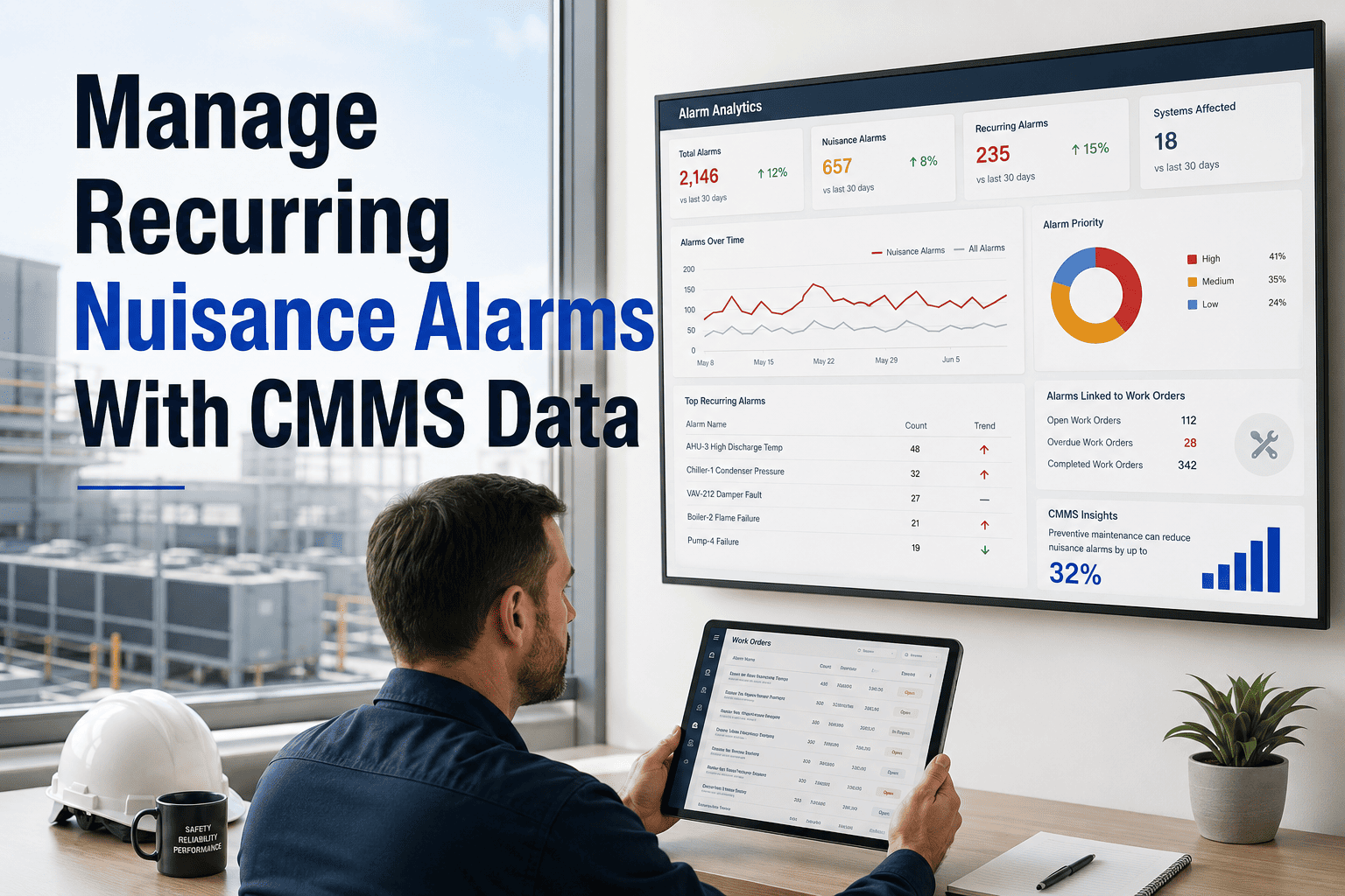 Manage Recurring Nuisance Alarms With CMMS Data
