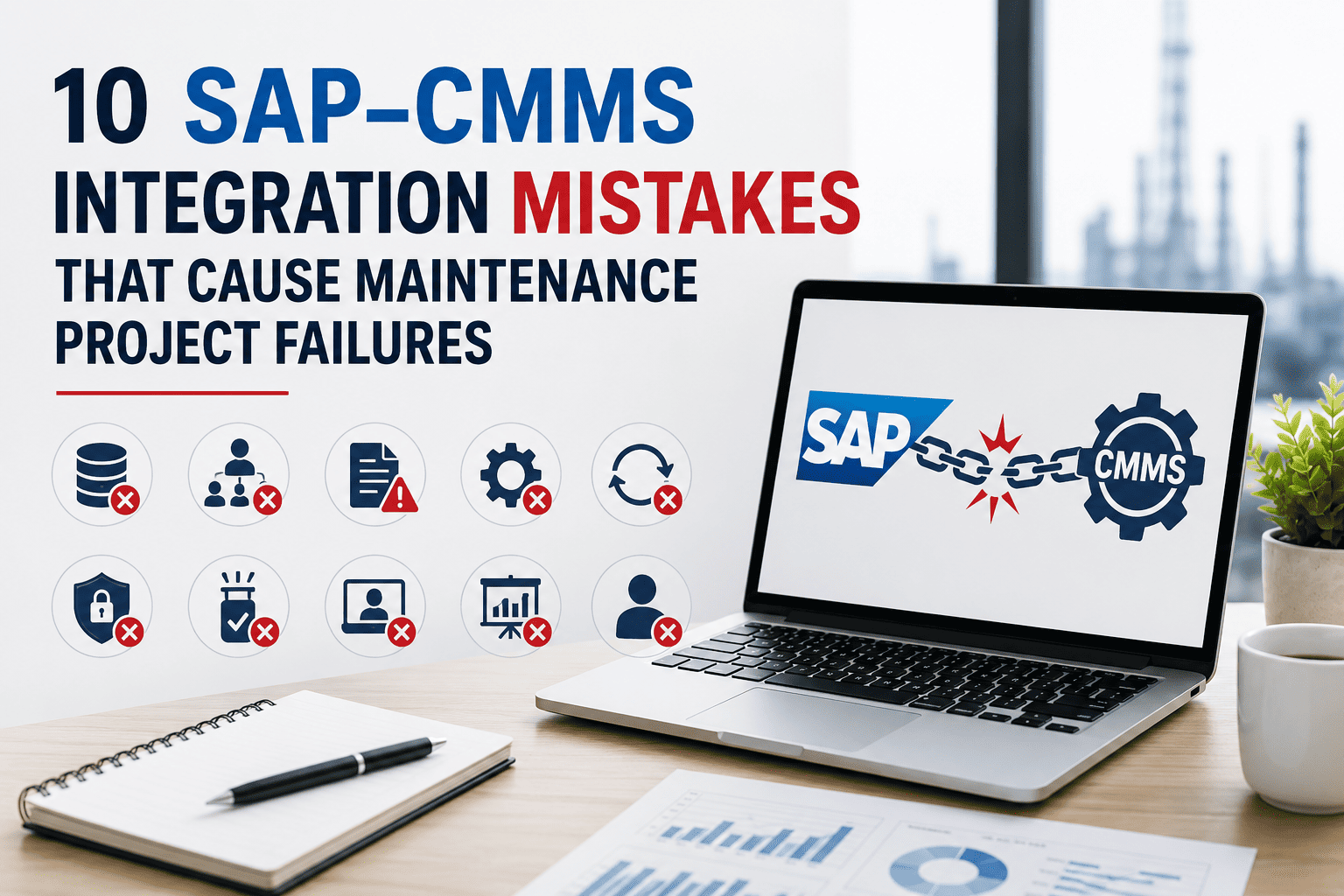 10 SAP–CMMS Integration Mistakes That Cause Maintenance Project Failures